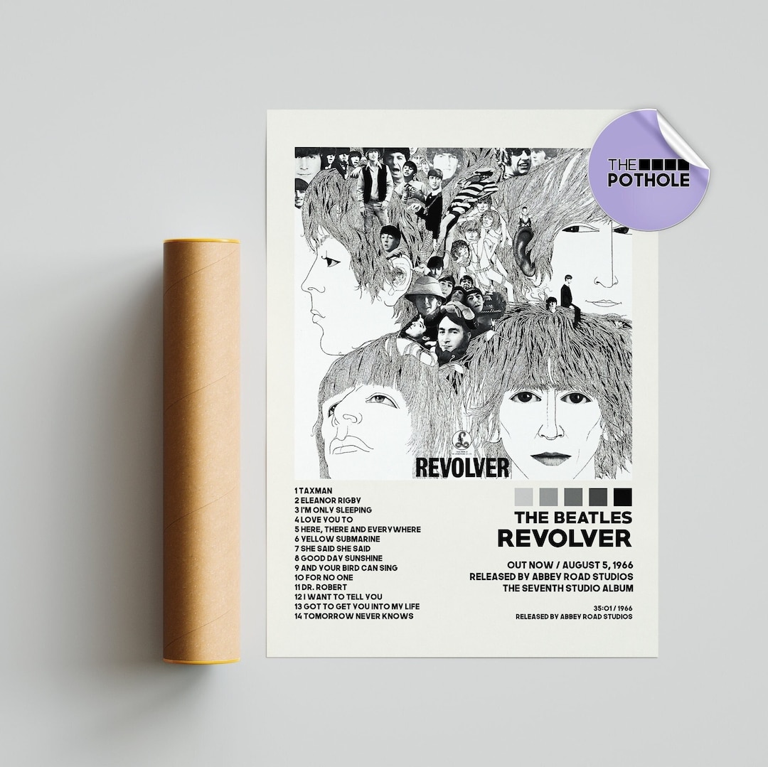 The Beatles Posters Revolver Poster The Beatles Revolver Album