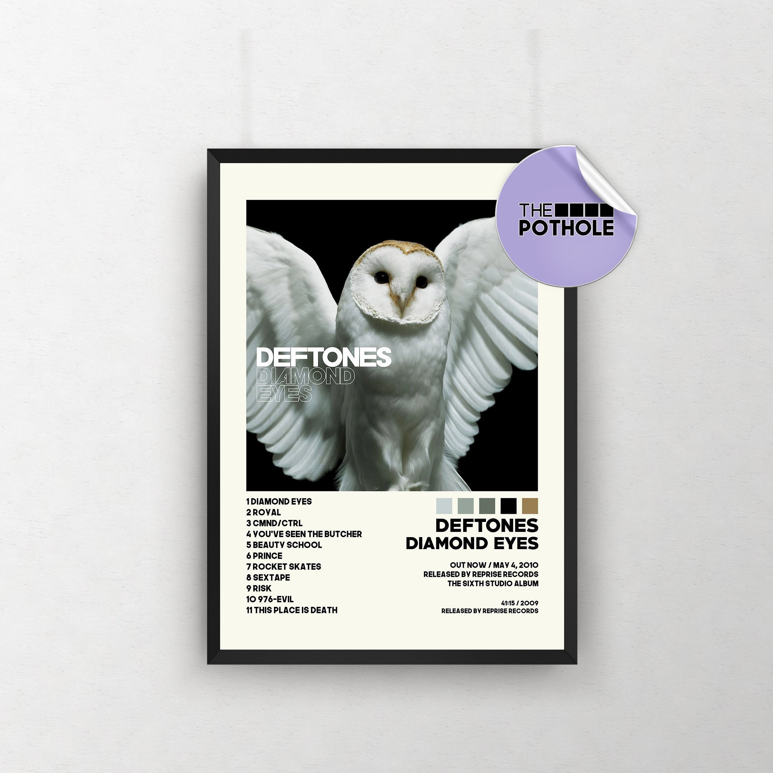 Deftones Posters / Diamond Eyes Poster, Album Cover Poster, Print Wall ...