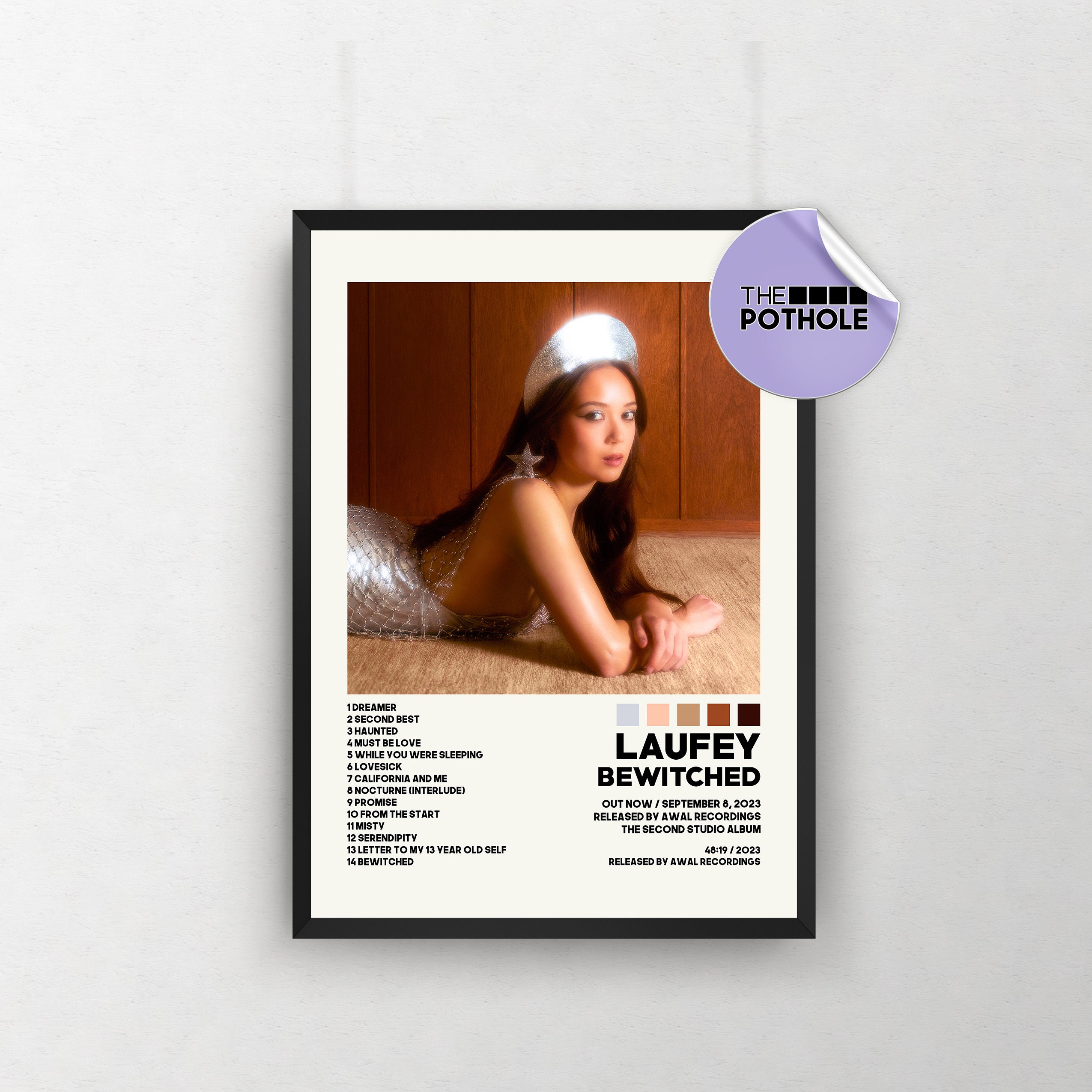 Laufey Posters / Bewitched Poster / Laufey, Bewitched / Album Cover Poster, Print Wall Art ...