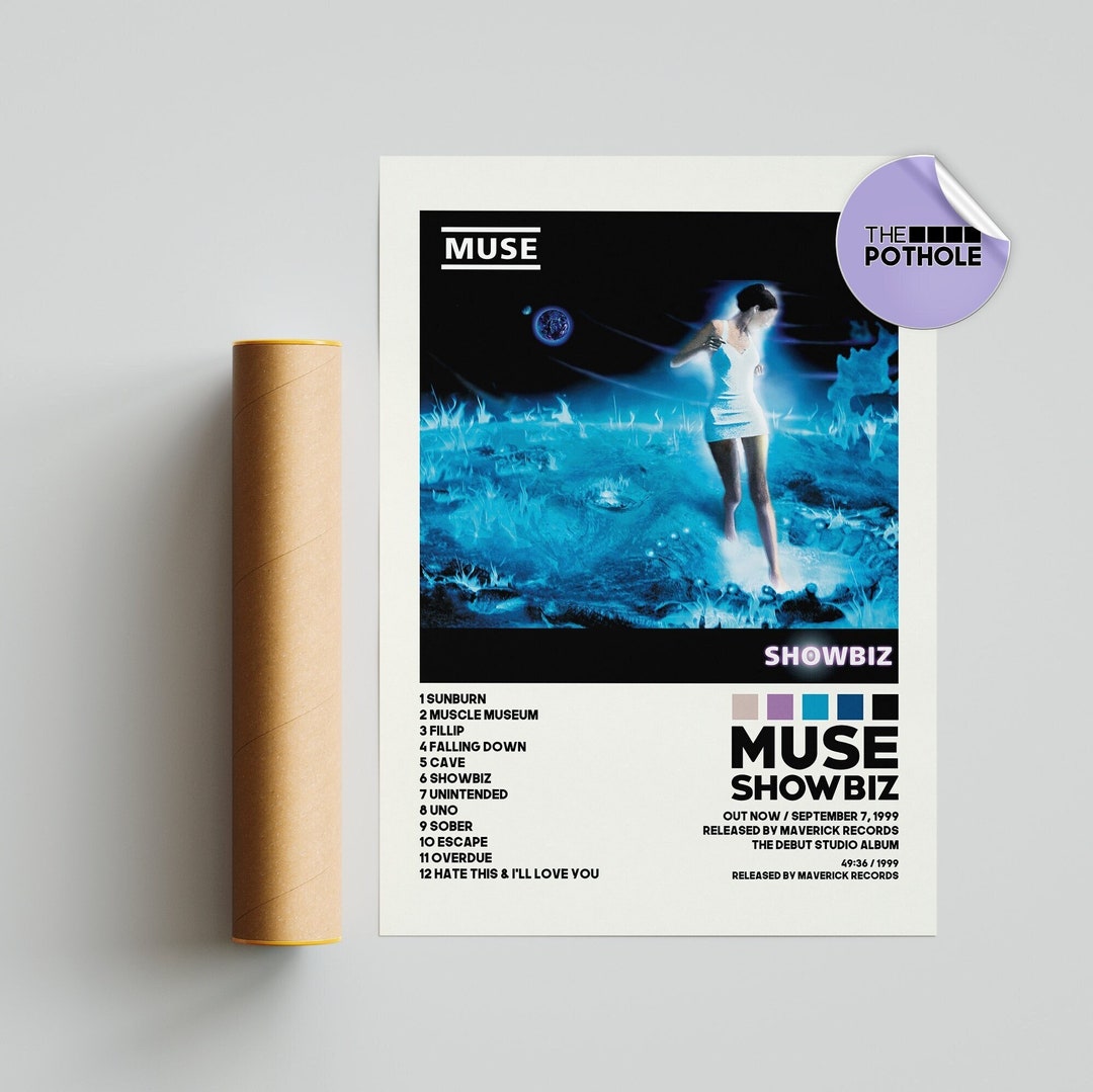 Muse Posters / Showbiz Poster / Muse Album Cover Poster - Etsy
