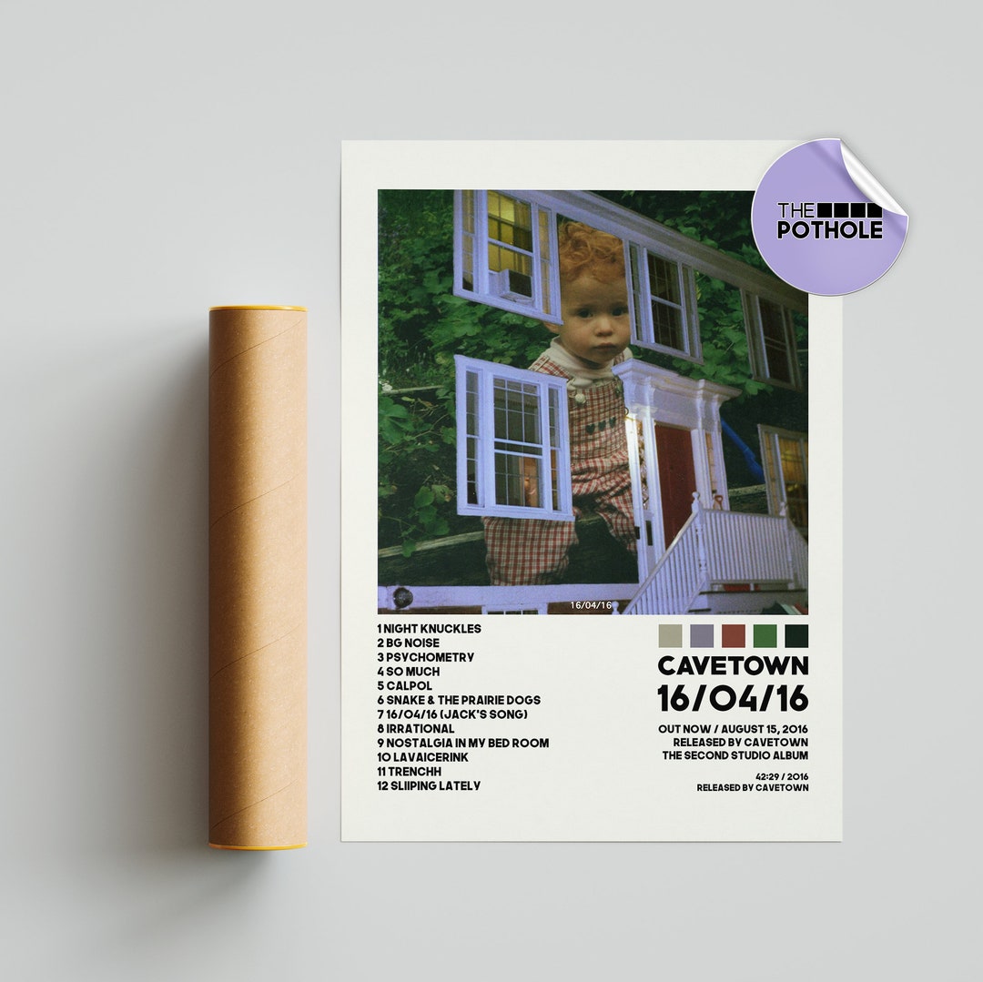Cavetown Posters, 16/04/16 Poster, Album Cover Poster, Poster Print Wall Art, Custom Poster ...