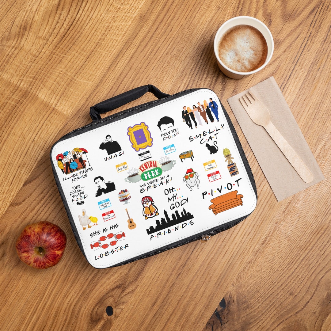 Central Perk Inspired Friends Lunch Bag With Iconic Jokes - Etsy