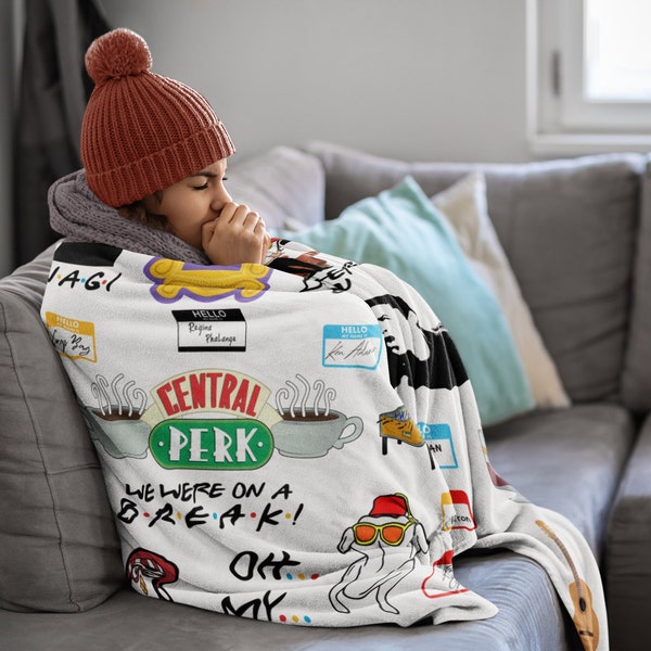 Friends Blanket Tv Show - Etsy
