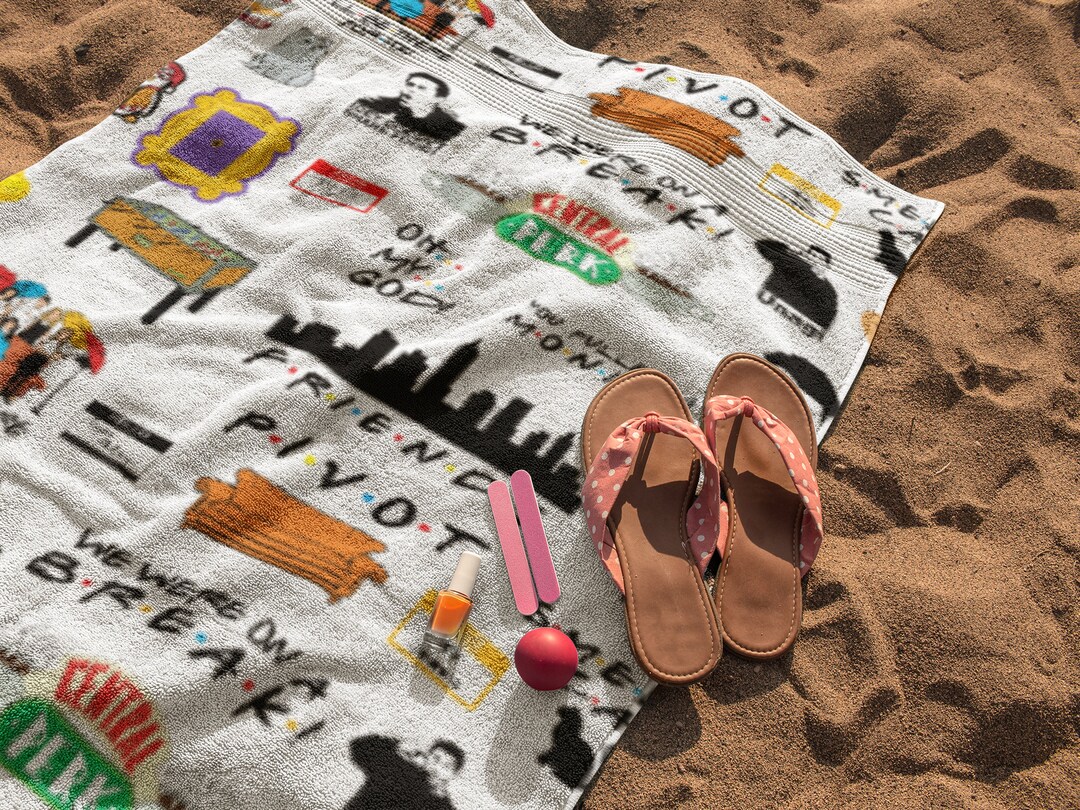 Ultimate FRIENDS Beach Towel - Etsy