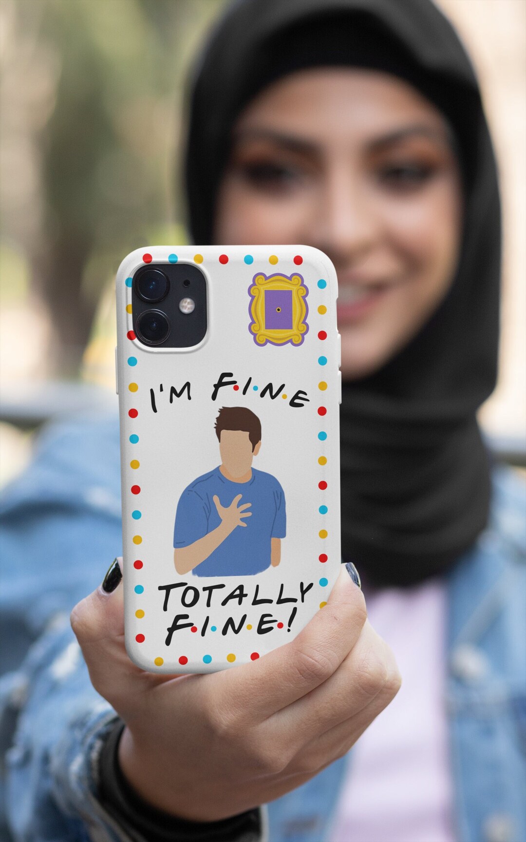 I'm Fine FRIENDS Phone Cases, iPhone 17, 16, 15, 14, 13 & More!, Ross ...