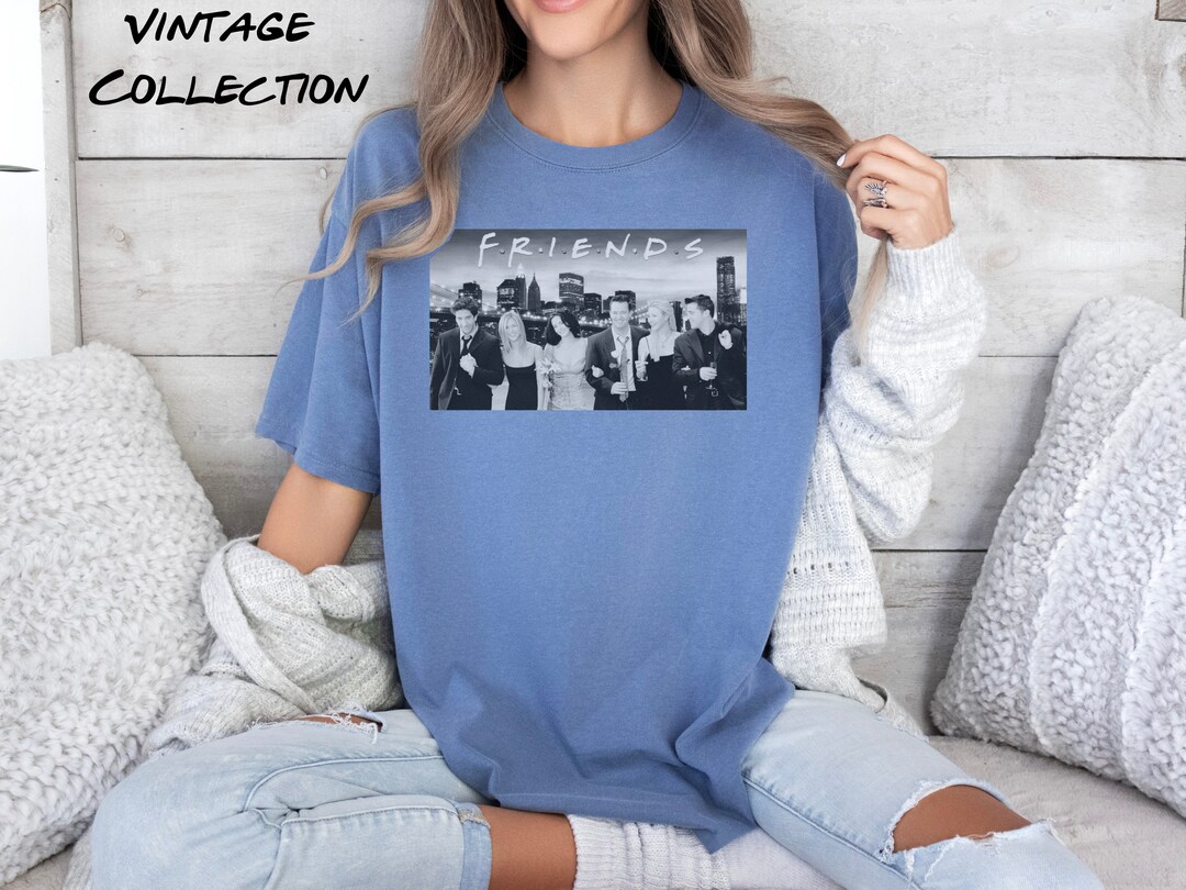 Vintage Friends Character Shirt, Friends TV Show Inspired, Comfort ...