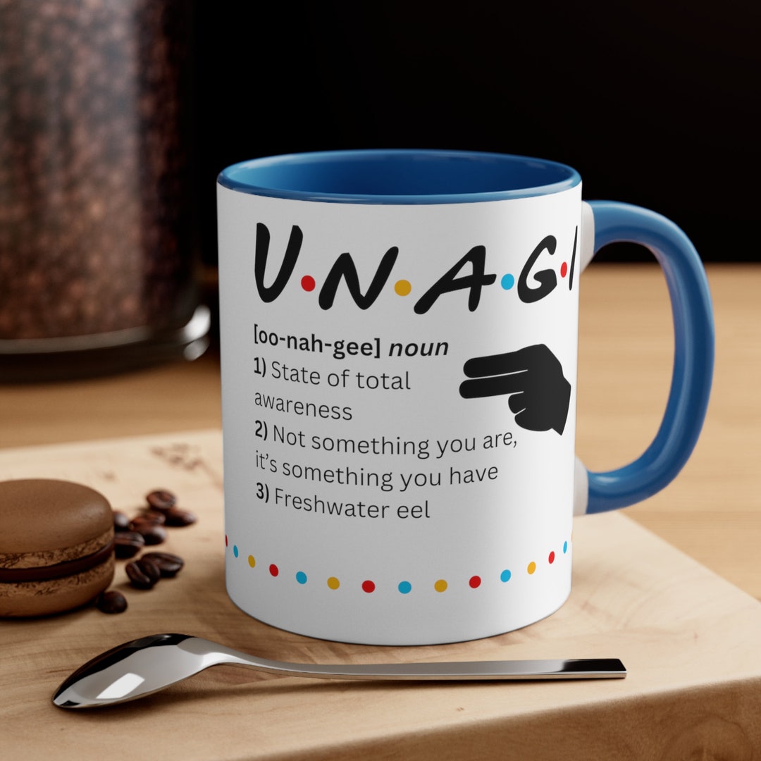 Unagi FRIENDS Coffee Mug, 11oz or 15oz - Etsy