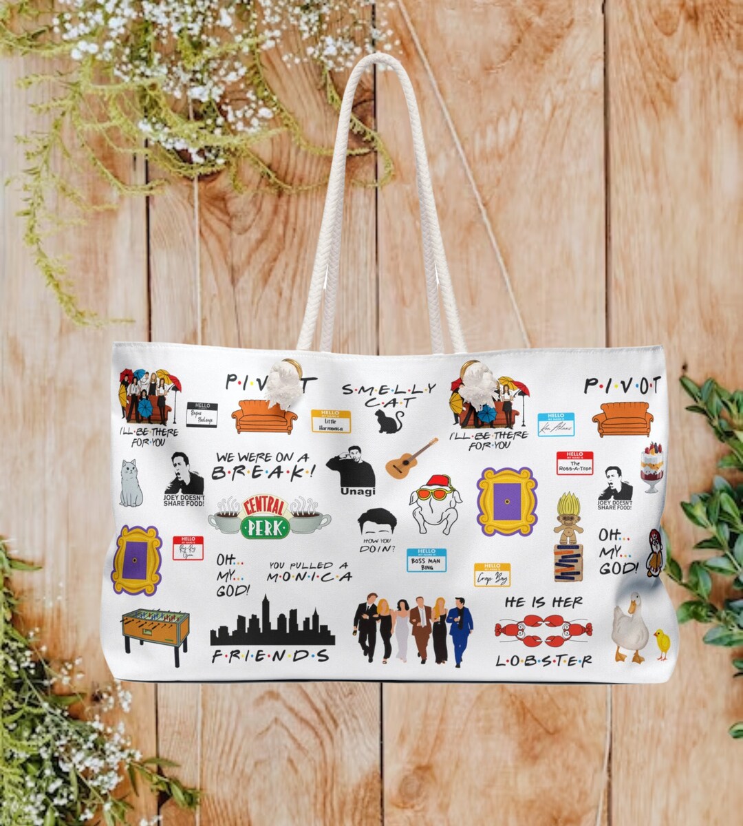 FRIENDS Weekender Bag - Etsy