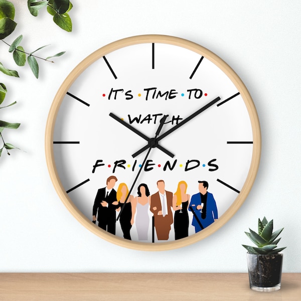 Friends Wall Clock - Etsy UK