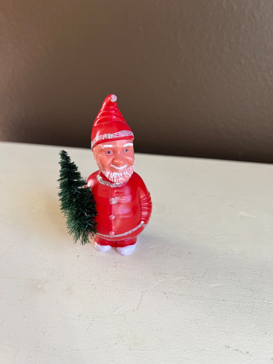 Vintage Breba German Santa Claus Christmas Bobblehead Nodder - Hard ...