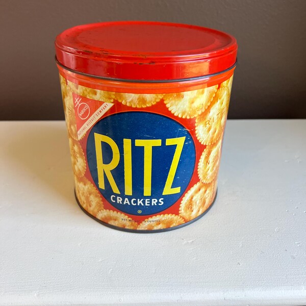 Ritz Cracker Tin - Etsy