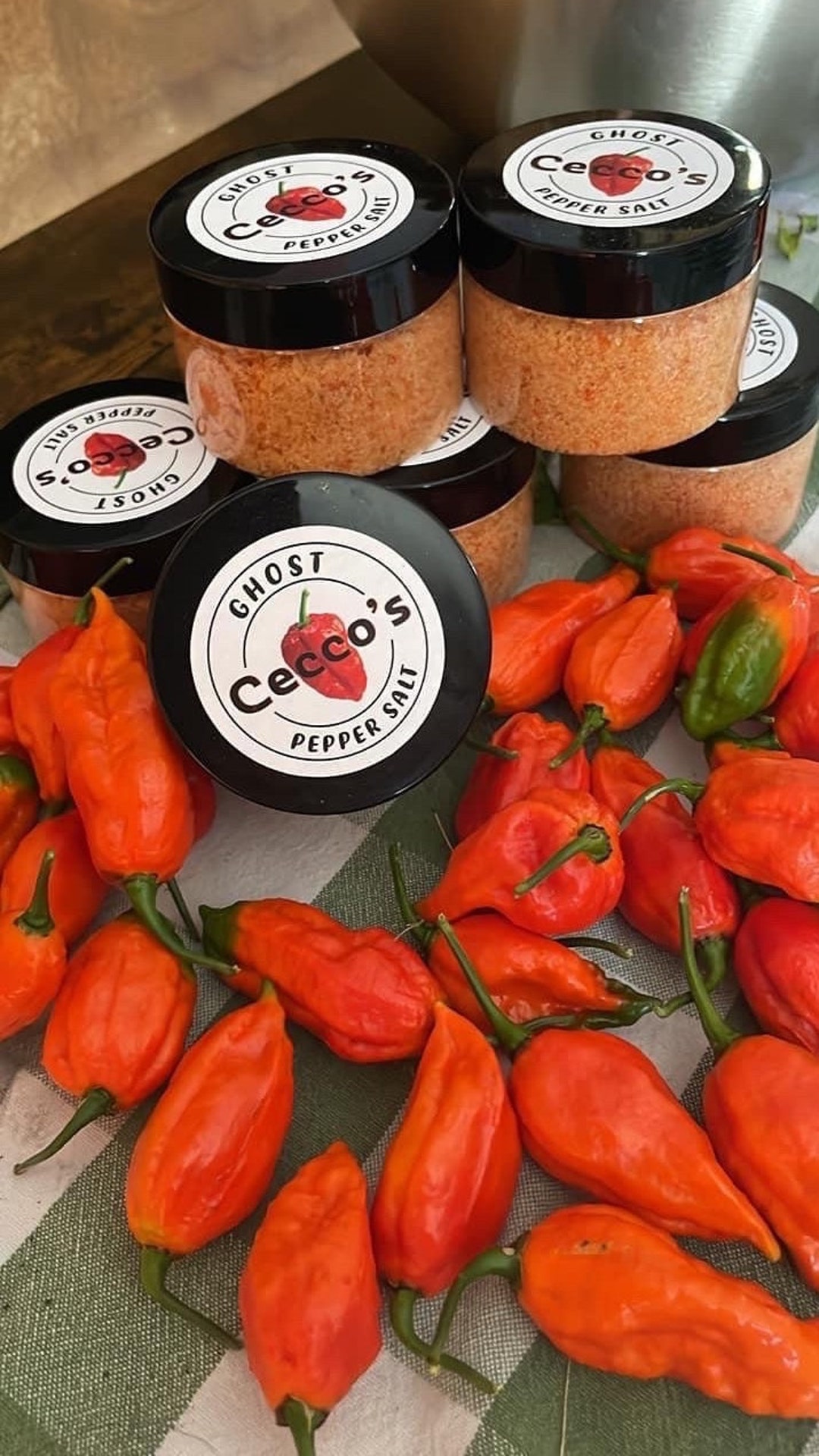 Ghost Pepper Salt - Etsy
