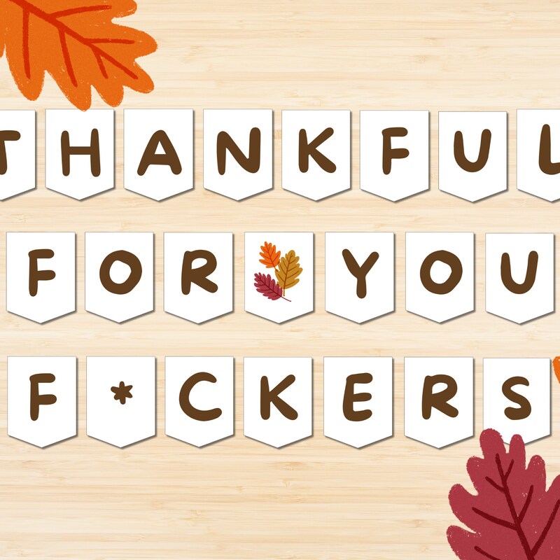 Printable Friendsgiving Banner - Etsy