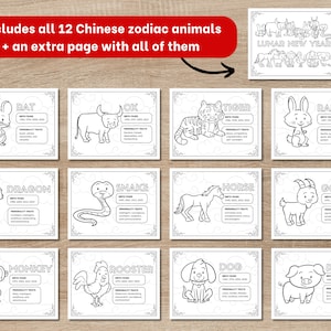Chinese New Year Coloring Pages | Lunar New Year 2025 for Kids | Year ...