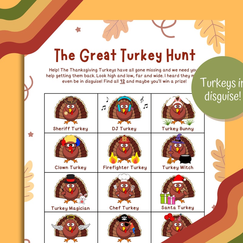 Turkey Hunt Game Office - Etsy