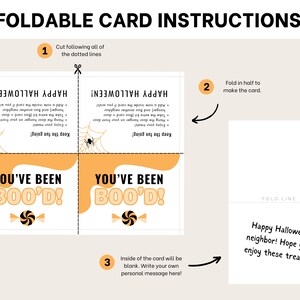 You've Been Booed Kit: Printable Halloween Neighbor Game (instant ...