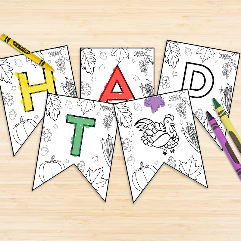 Thanksgiving Banner - Etsy