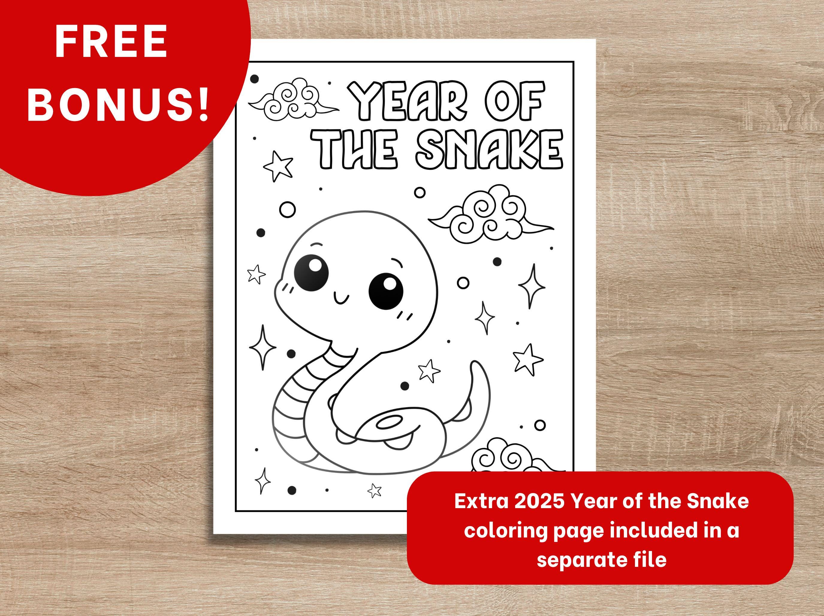 Tết Coloring Pages: Vietnamese Lunar New Year Activity (PDF) - Etsy