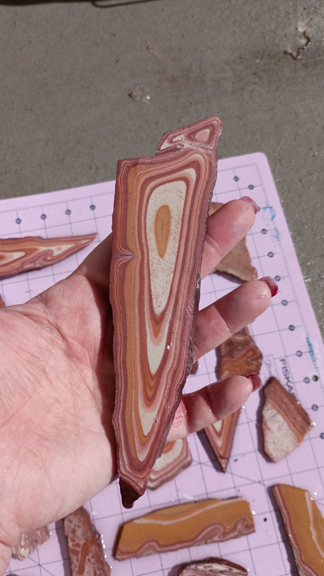 Wonderstone Unploished Slab, Utah - Etsy