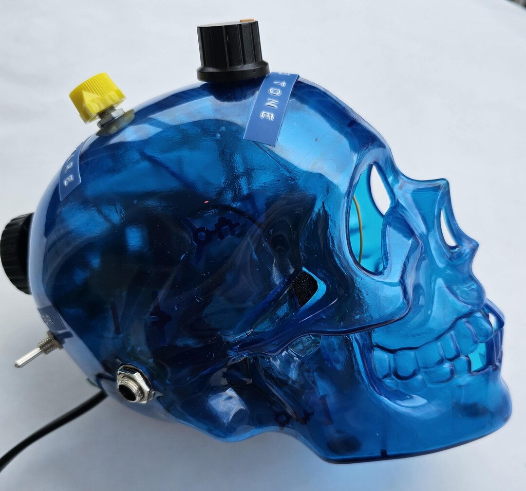 Analog Synth Drum/noise Skull - Etsy