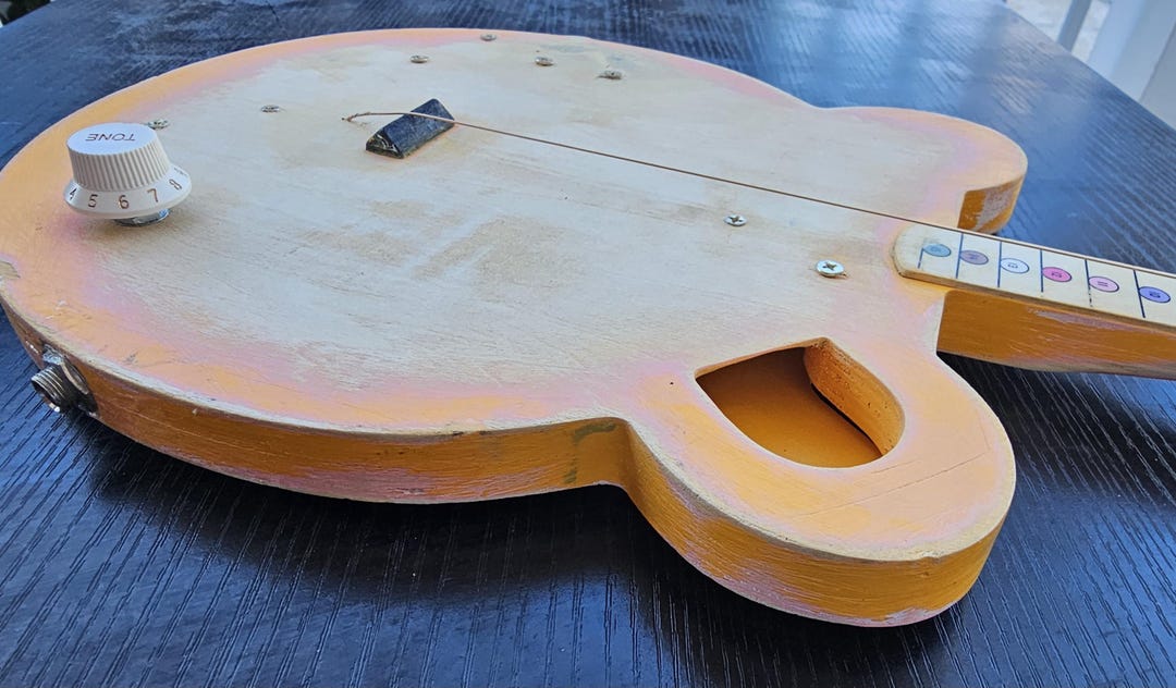 Motorized 1-string Guitar - Unique Stringed Drone Instrument - Etsy