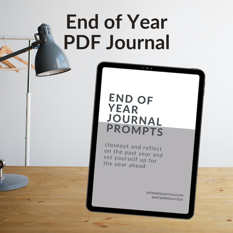 End of Year Journal Prompt PDF Download | Journal Printable Download ...
