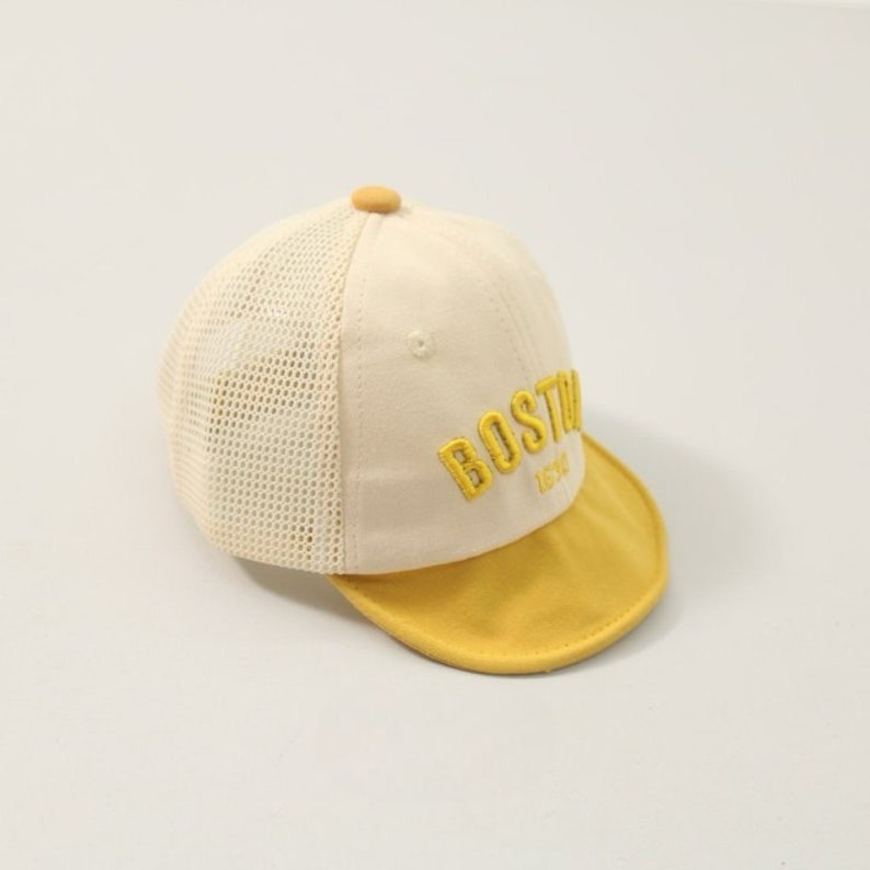 Kids Mesh Boston Baseball Caps, Toddler Summer Mesh Hats, Boys/girls ...
