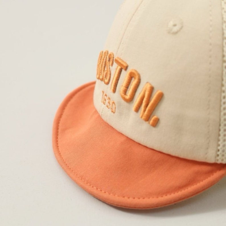 Kids Mesh Boston Baseball Caps, Toddler Summer Mesh Hats, Boys/girls ...