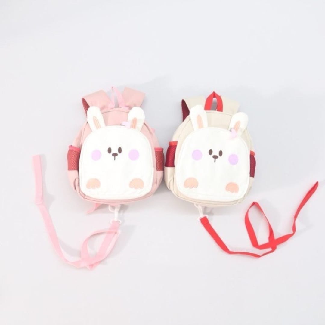 Kids Bunny Backpack - Girls Cute Bunny Toddler School Bag for Daycare ...