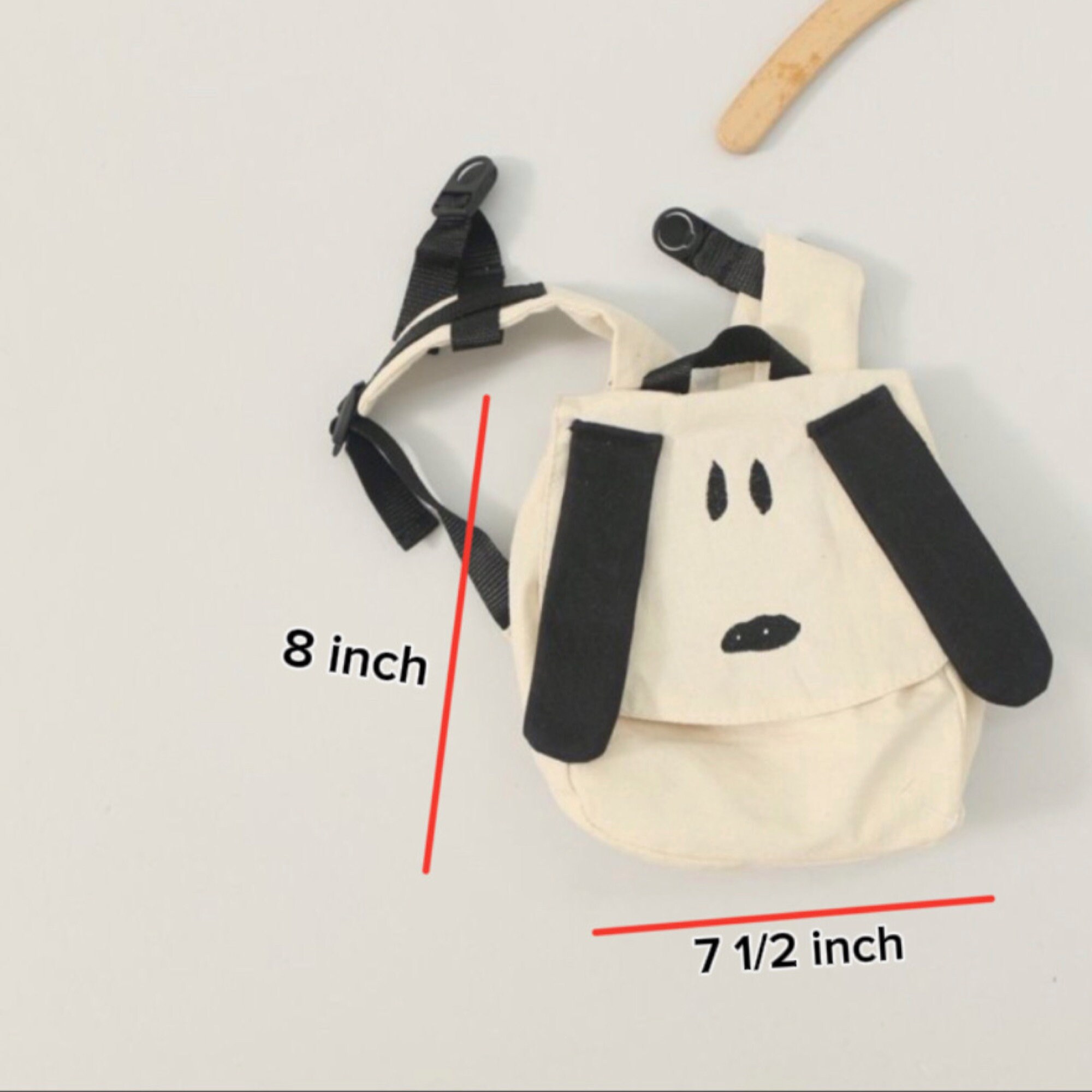 Personalized Puppy Small Backpack With Extra Snap, Toddler Cute Puppy ...