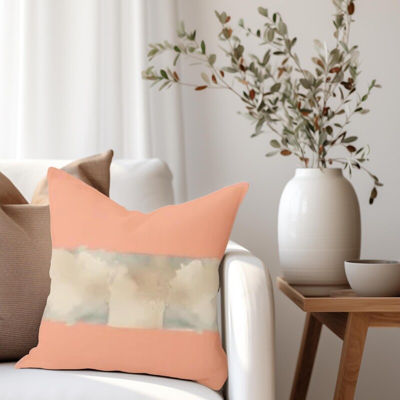 Peach Throw - Etsy