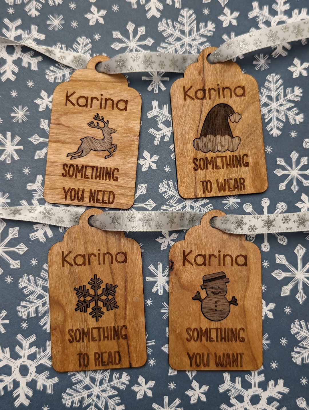 Christmas Tags, 4 Rules Gifts 5 Rules - Etsy