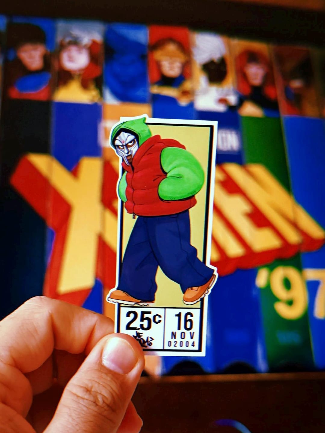 Mad Villain Sticker: Waterproof Comic Parody for Water Bottle - Etsy