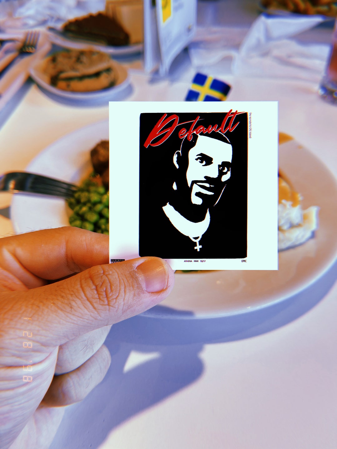 Red Battle Royal Default Carti Guy Meme Parody Sticker for the OG ...