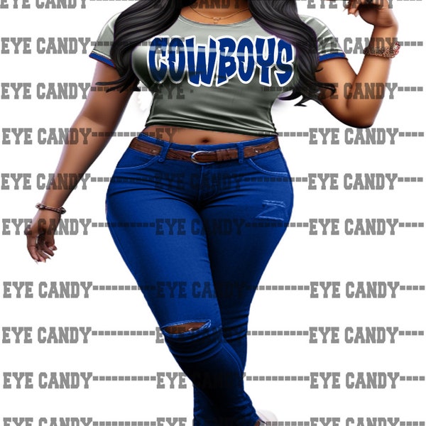 Dallas Cowboys Girl Svg - Etsy