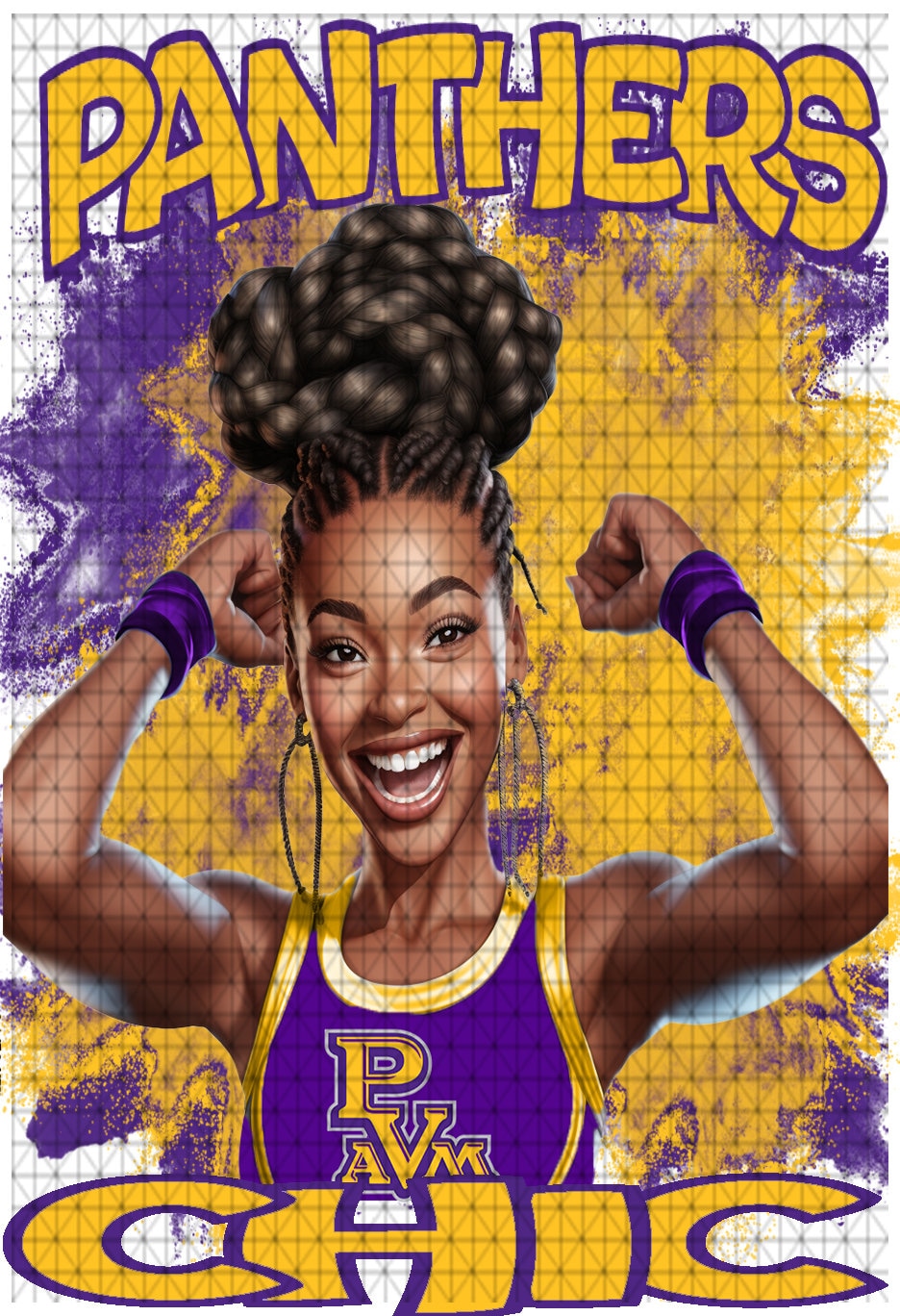 HBCU PVAMU Cheerleader PV Girl Prairie View Chic Hot - Etsy
