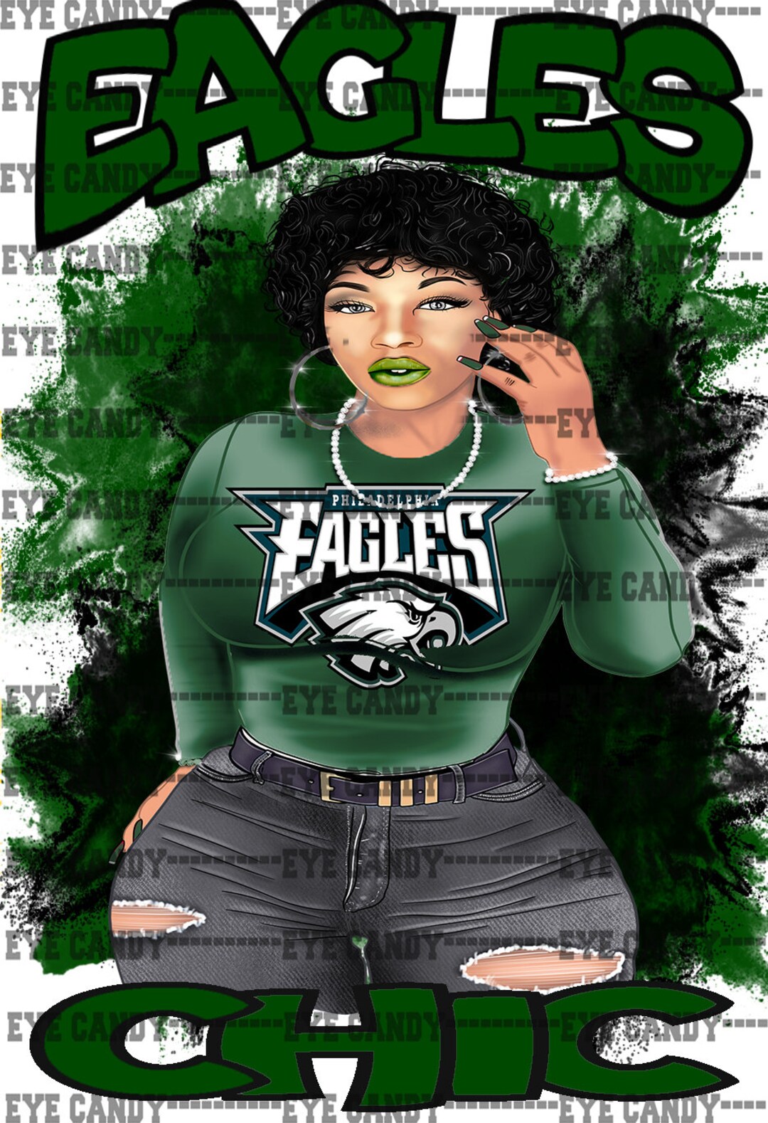 Eagles Chic, Eagles Digital Download - Etsy