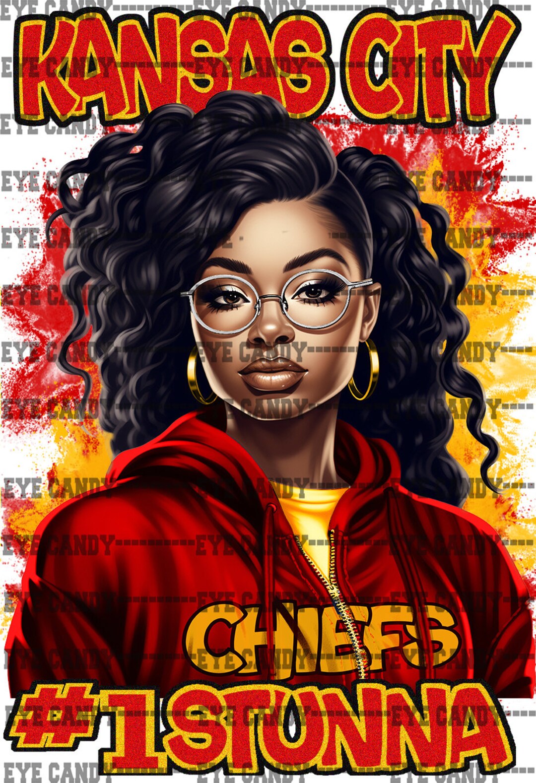 Chiefs Queen, Afro Chiefs Girl, Chiefs Chic, Chiefs Babe, Kansas Girl ...