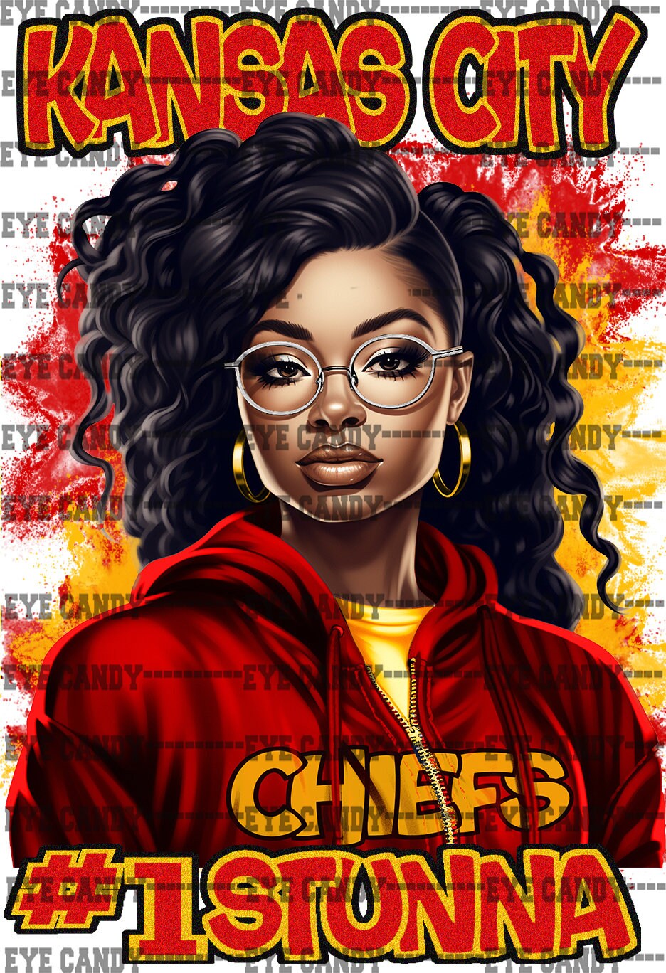 Chiefs Queen, Afro Chiefs Girl, Chiefs Chic, Chiefs Babe, Kansas Girl ...