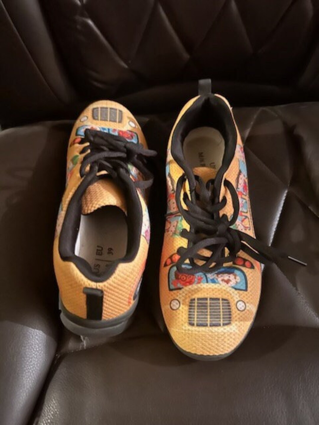 Sneakers School Bus Sneakers Tennis Shoes - Etsy