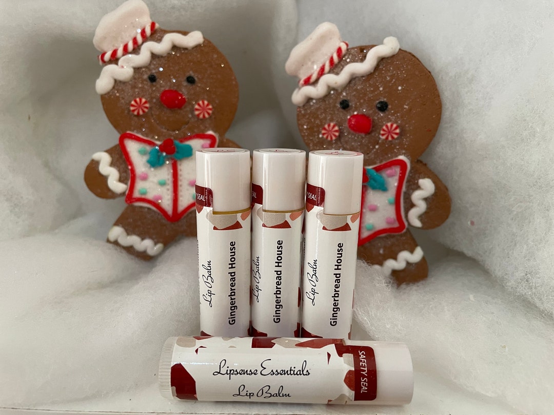 Gingerbread House Lip Balm - Etsy