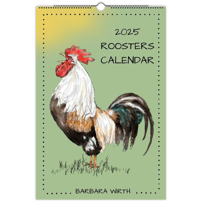 Chicken Calendar 2025 - Etsy