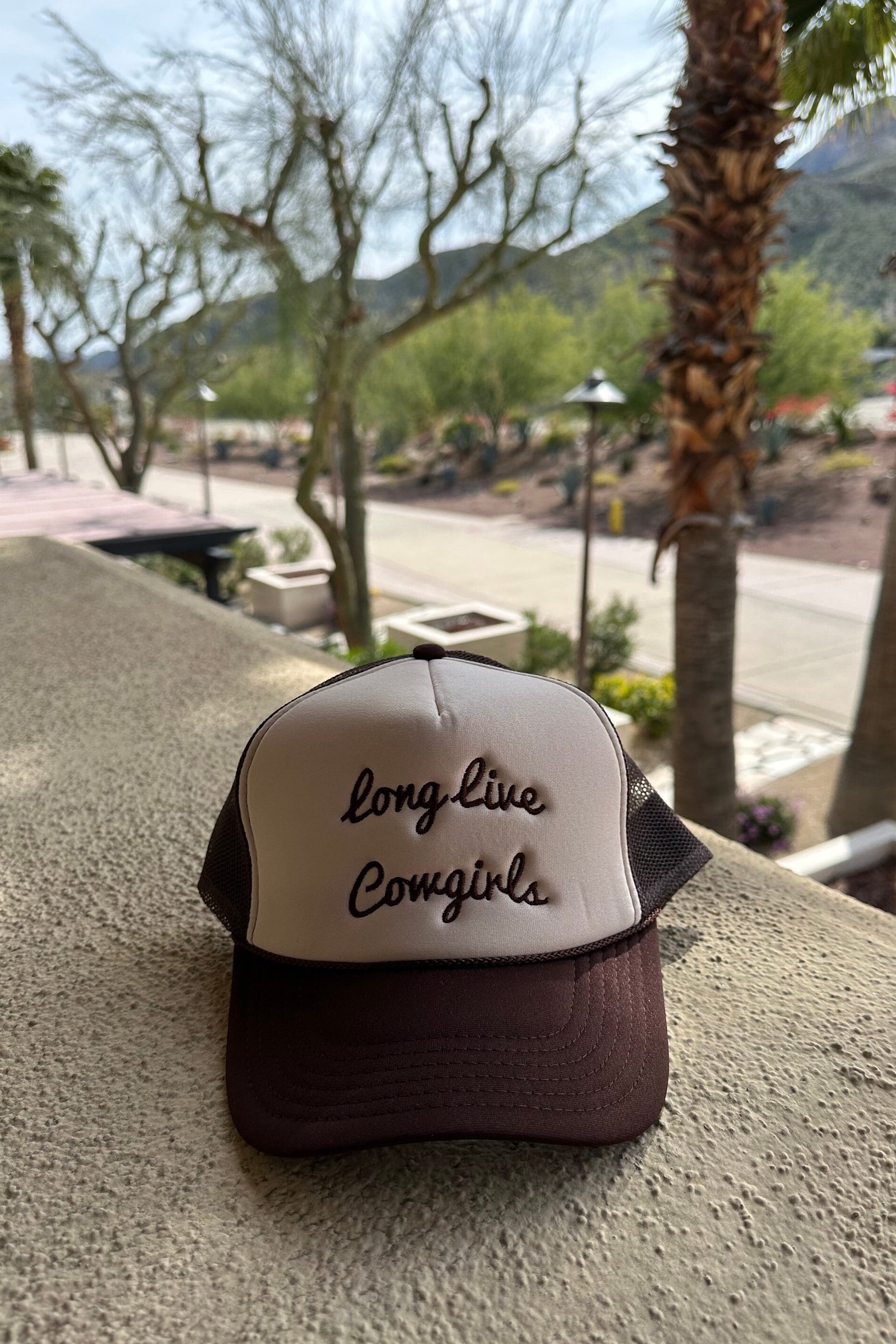 Long Live Cowgirls Embroidered Trucker Hat - Etsy