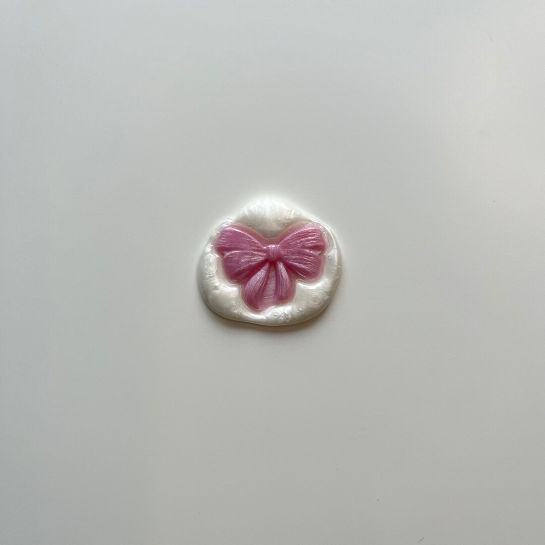 Bow Wax Seal Stickers, 3D Wax Seal Sticker, 3D Bows, Invitations, Gift ...