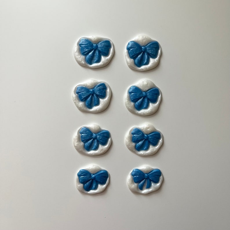 Bow Wax Seal Stickers, 3D Bows, Invitations, Gift Wrap, Cards, Seal ...