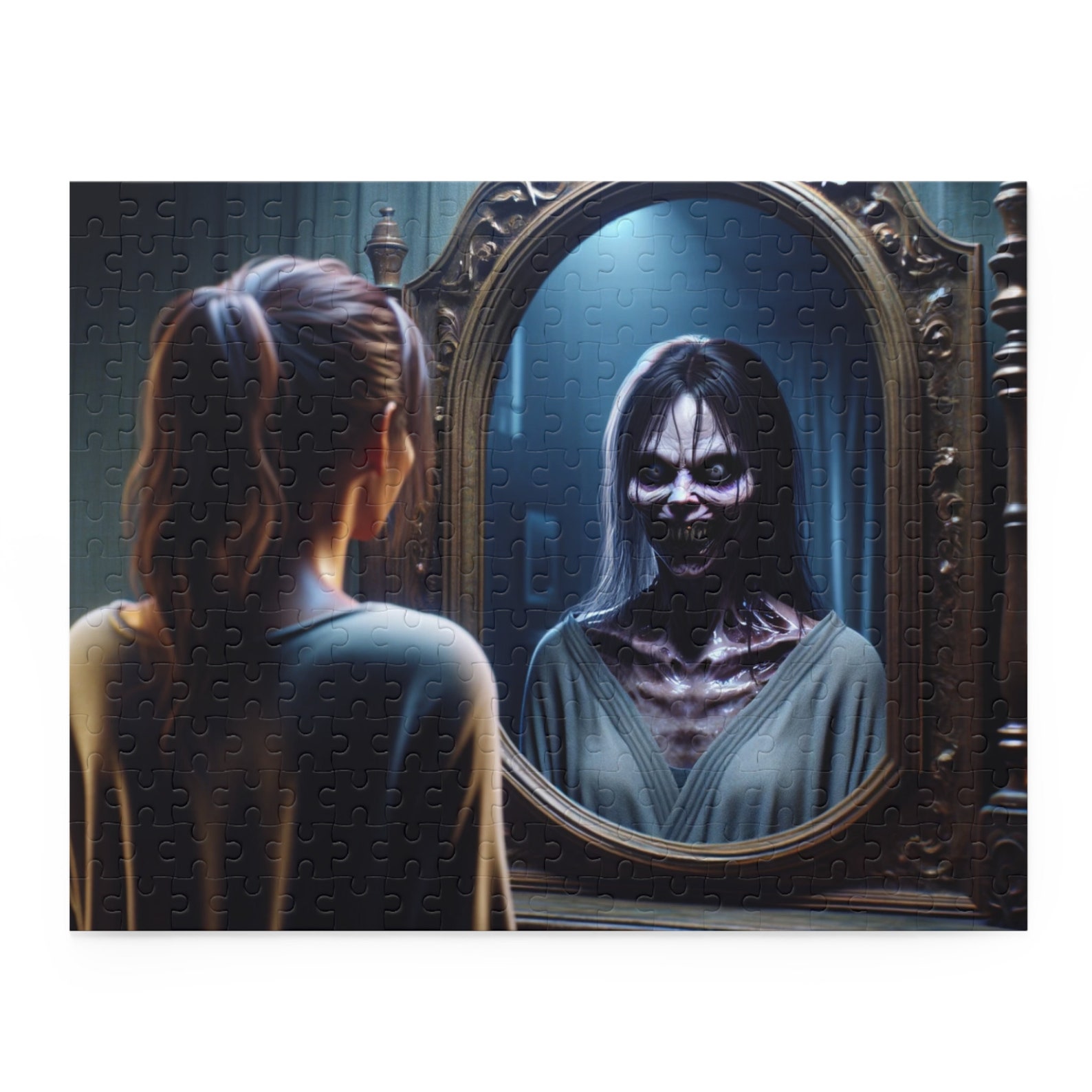 Mirror Duality Horror Puzzle - Etsy