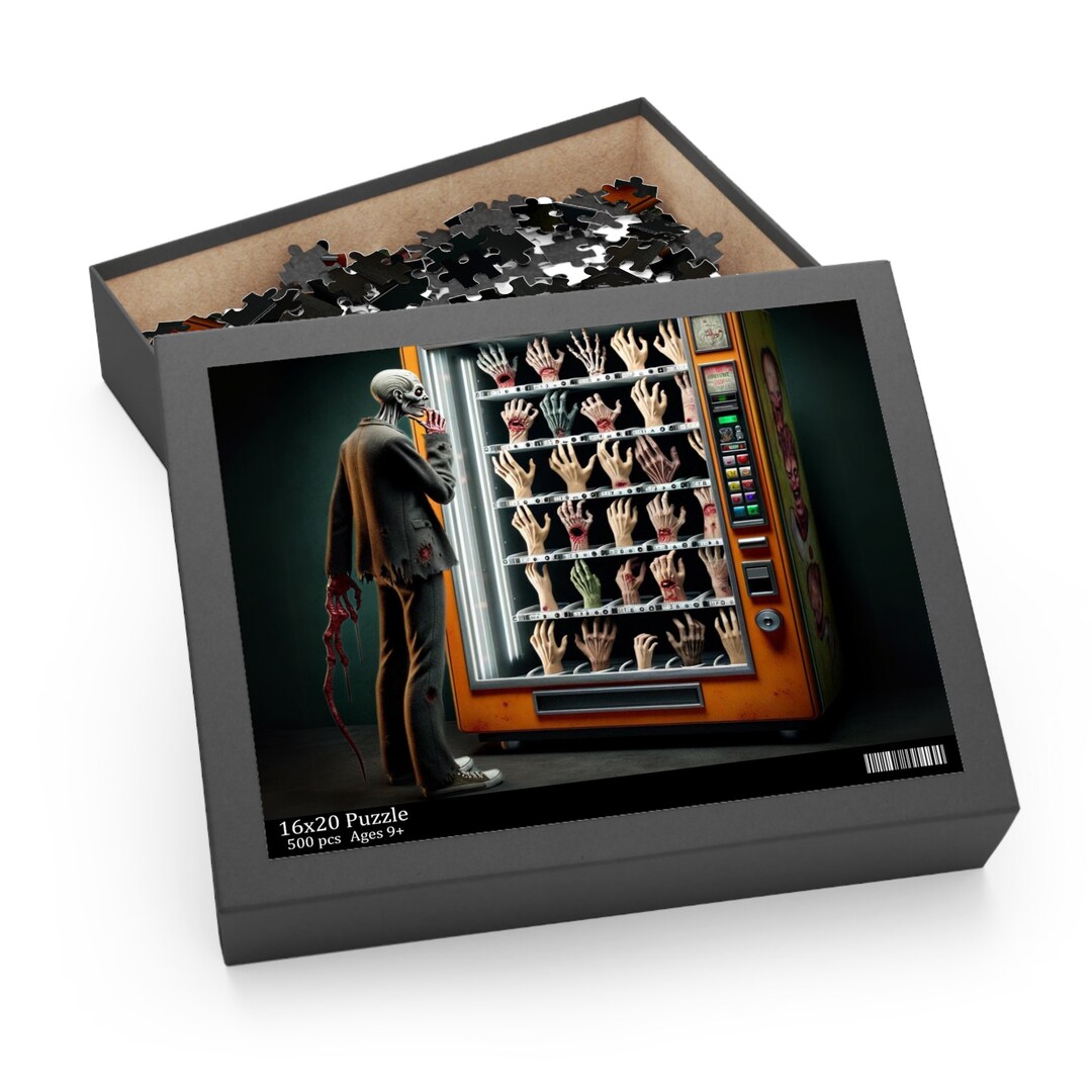 Midnight Munchies: Ghoul's Guide to Vending Machine Parts Spooky Snack ...