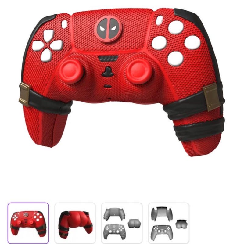 Deadpool Ps5 Controller - Etsy