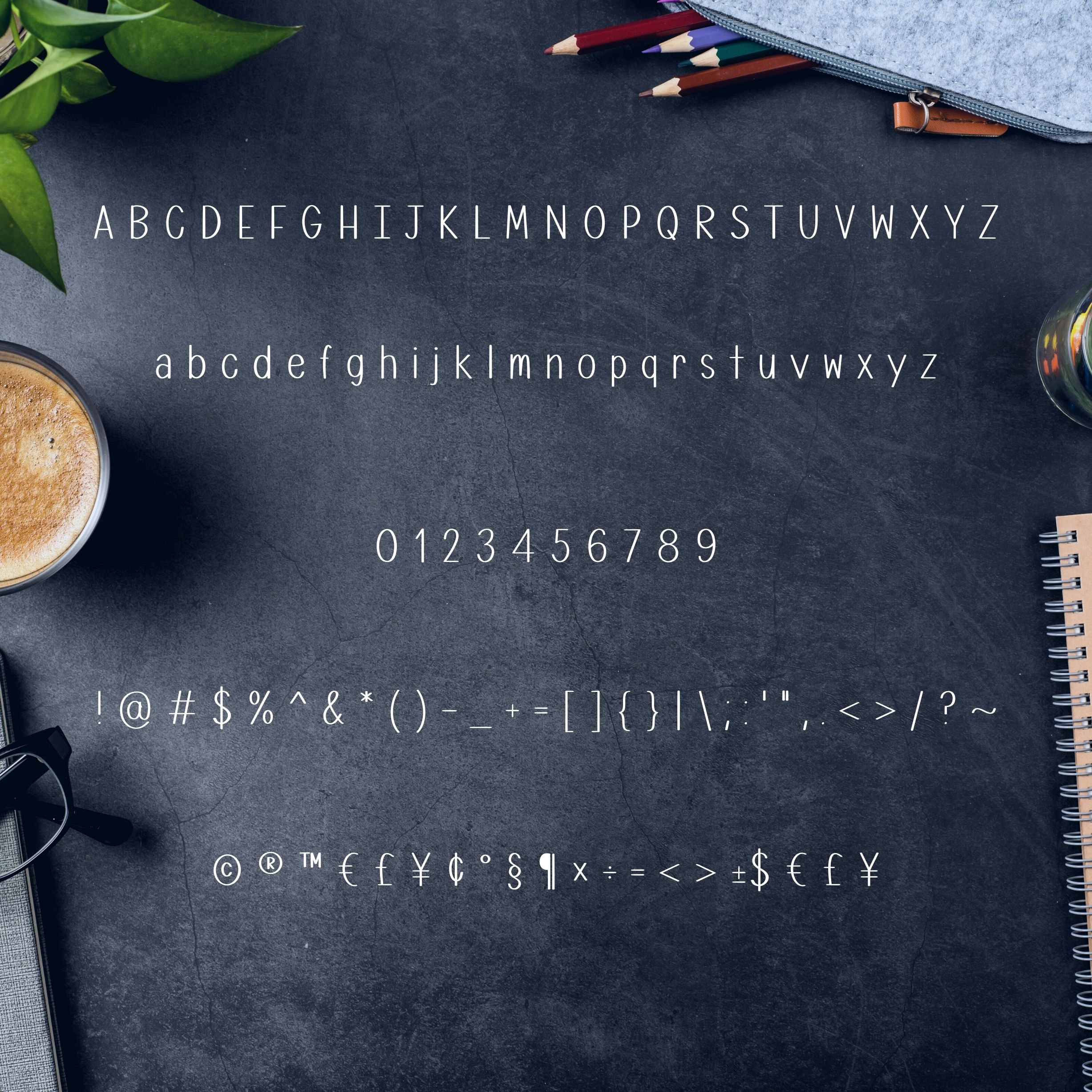 Neat Handwritten Font, Simple Font, Planner Font, Study Font, Journal ...