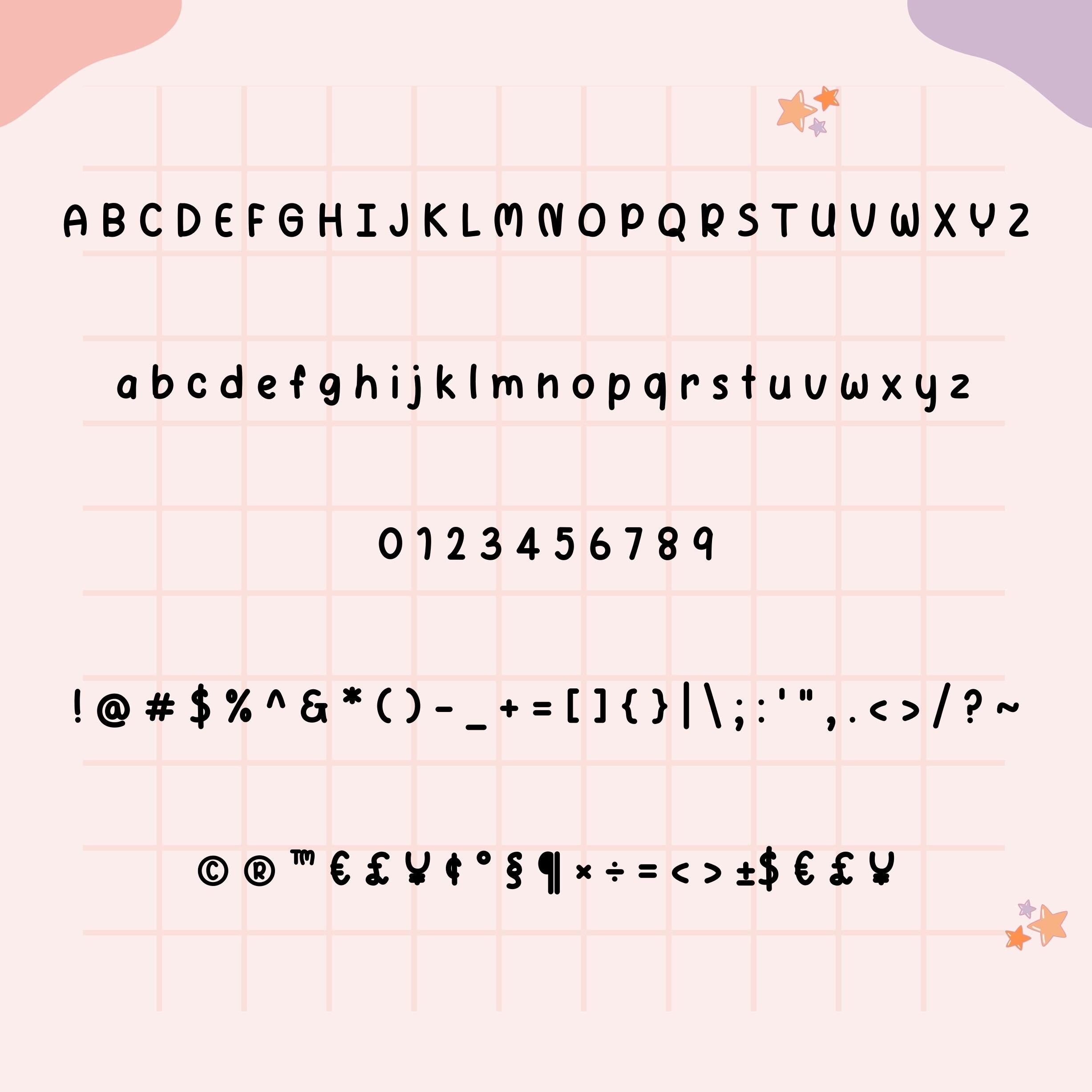 Neat & Cute Handwritten Font, Playful Font, Digital Planner Font, Study ...